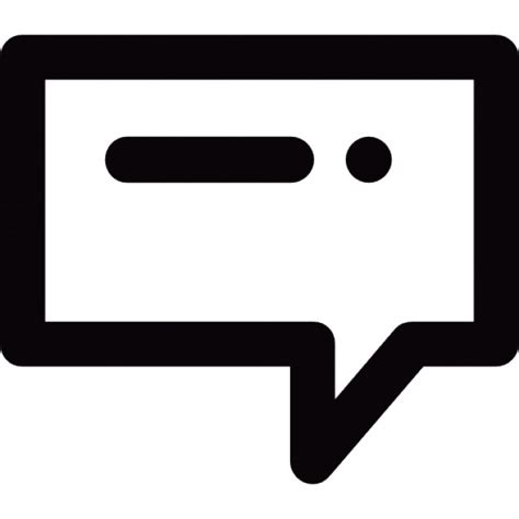 Message Bubble Icon 402311 Free Icons Library