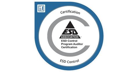Happy To Get Official Esd Auditor Certification From Eosesd