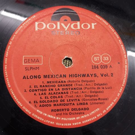 Buy Roberto Delgado Along Mexican Highways Vol 2 Musiccircle