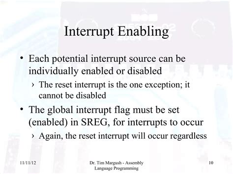 Assembly10 Interrupts Ppt