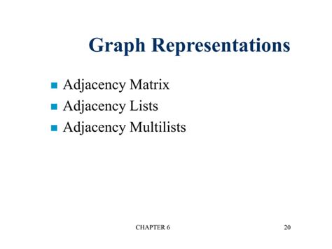 Unit 3 Graph Chapter6 Ppt