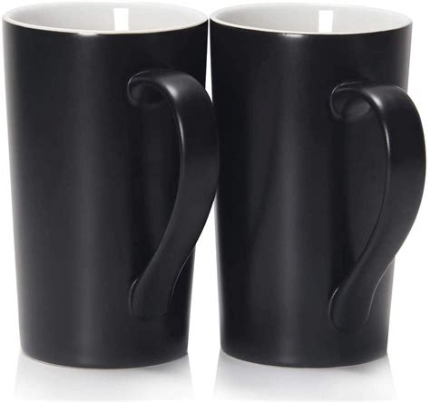 Chenhainan Ounces Large Coffee Mugs Smilatte M Plain Tall