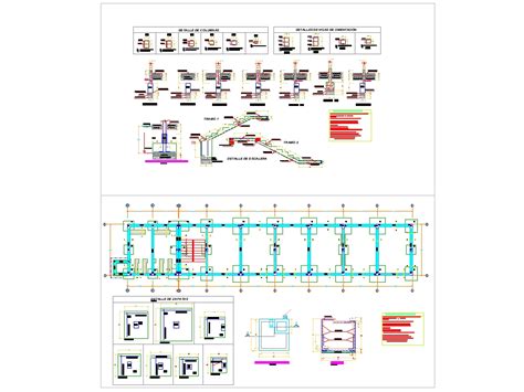 Planos De Kinder En Dwg 334 Mb Librería Cad