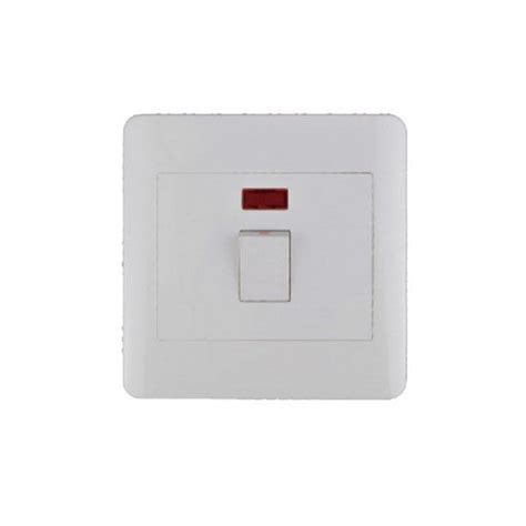 Redisson Isolators 60a Illuminated Switch 4x4 White Sa