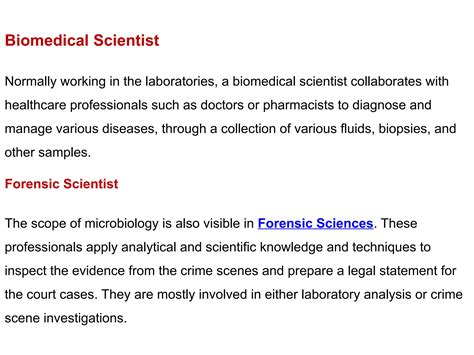 Lectures Number 1 Scope And Application Of Microbiology Pptx