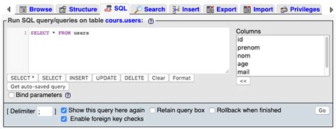 Sql Select Sélection Dans Une Table Dune Base De Données Pierre Giraud