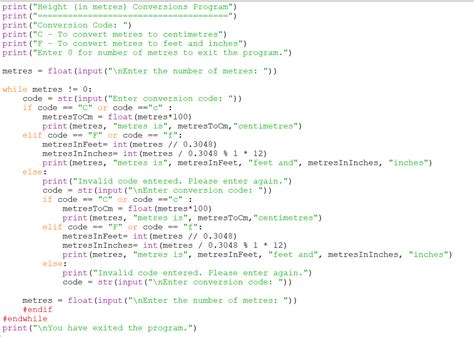 Solved Required 1 Write The Commented Code Of The Given