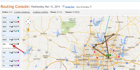 The Eye Icon May Be Used To Viewhide A Route