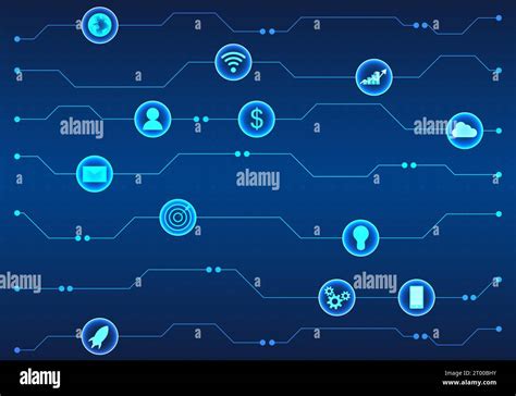 Smart Technology Connections Send Data To Various Services Both In