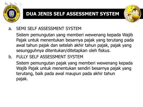 Self Assessment System Pajak Homecare24