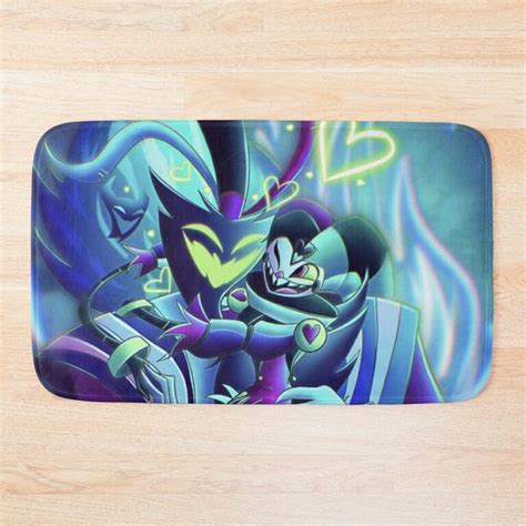Asmodeus Helluva Boss Bath Mat Helluva Boss Shop