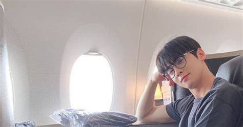 차은우 안경 써도 얼굴천재