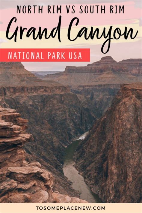 Grand Canyon North Rim Vs South Rim Tours Day Hikes Artofit