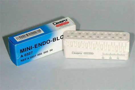 New Dentsply Maillefer Mini Endo Block Endo Measuring Block £3936