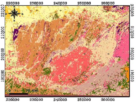 Produit De La Classification Supervisée Appliquée à Limage à 10 Niveaux Download Scientific