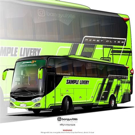 Custom Bus Livery Design For Sale