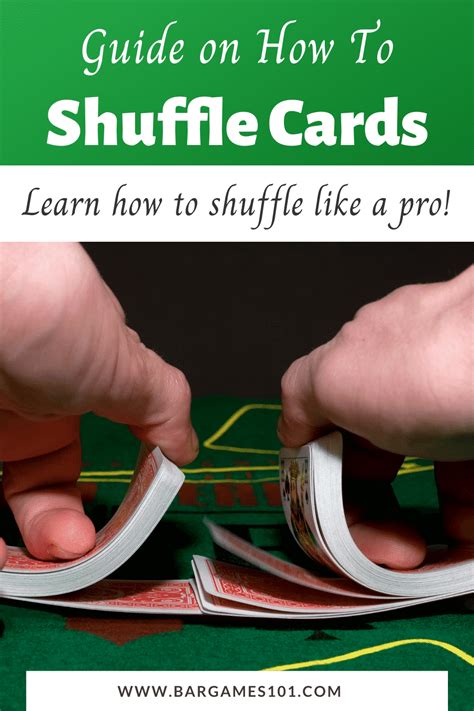 How To Shuffle Cards Like A Pro Tips And Tricks Bar Games 101