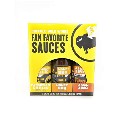 Buffalo Wild Wings Fan Fave Sauces Parmesan Garlic Honey 46 Off