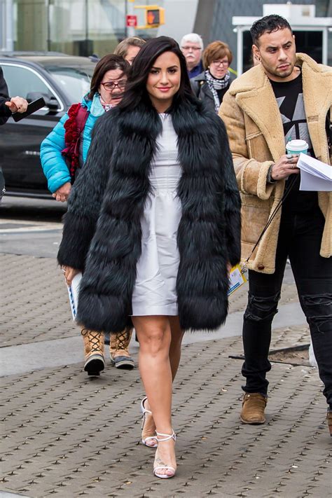 DEMI LOVATO Out And About In New York 03 18 2017 HawtCelebs