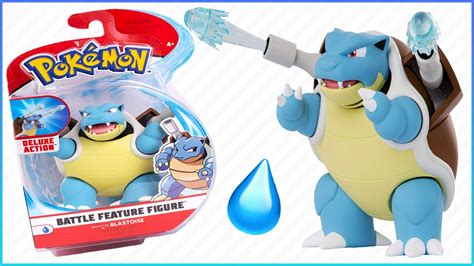 Blastoise Battle Feature Figure Unboxing And Review 💧 Youtube