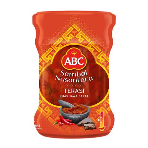 Jual Abc Sambal Terasi Jar Pouch 180 G Shopee Indonesia