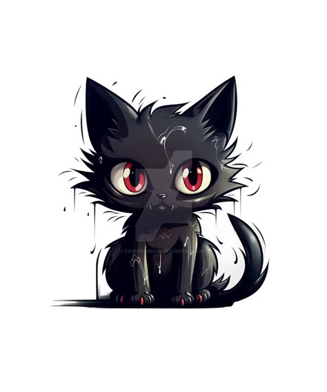 Cute Halloween Cat Cat Vampire Cute Vampire Vam By Eaudepassion On