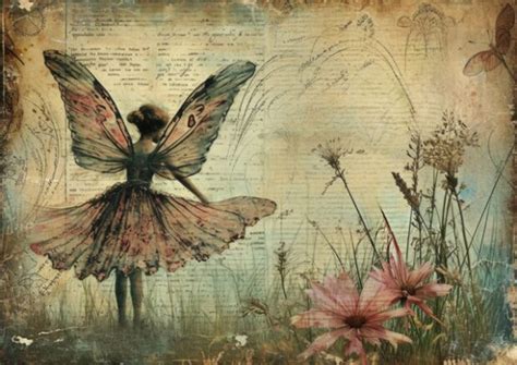 Enchanted Fairies Junk Journal Collection Hello Brazen