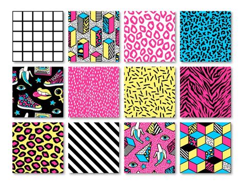 90s Grid Pattern Stock Illustrations 5 303 90s Grid Pattern Stock