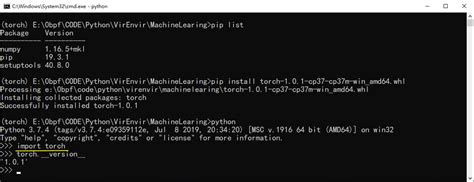 Python 安装pytorch 及 安装失败解决办法 步平凡 博客园