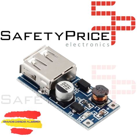 Boost Convertidor Dc Dc 09v 5v A 5v 600ma Usb Step Up Módulo