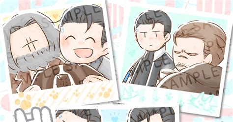 Dbh 【通頒終了】dbh新刊サンプル ぎゅっと！みっくす もちのすけのマンガ 漫画 Detroitbecomehuman コナー