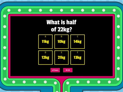 Halving Numbers Must Телевизијски квиз