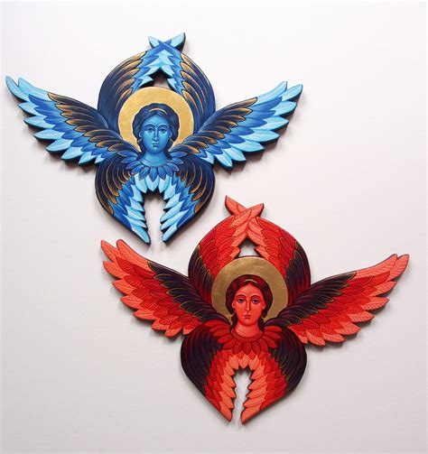Natalia Goncharova Six Winged Seraph Religise Kunst