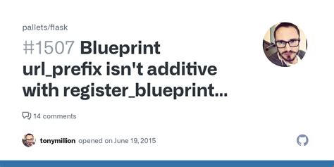 Blueprint Prefix Isn T Additive With Register Blueprint Prefix