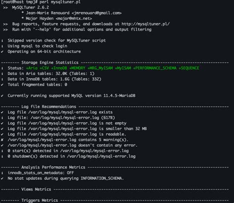 Mysqltuner Fix Slow Queries And Optimize Mysql Performance