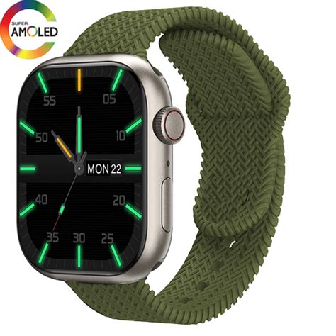 Купити 2023 Нові Смарт годинники Hk9 Pro серії 8 2 02 дюймовий Amoled екран Компас Nfc Bluetooth