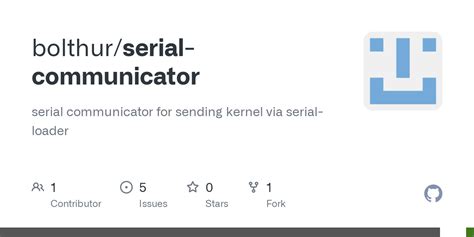 Github Bolthur Serial Communicator Serial Communicator For Sending Kernel Via Serial Loader