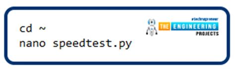 Internet Speed Monitor Using Raspberry Pi The Engineering Projects