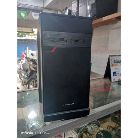 Jual PROMO KOMPUTER CORE 2 DUO RAM 4GB SSD 128GB MONITOR 16 INCH