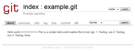 Floating Octothorpe Markdown Readme Files In Cgit