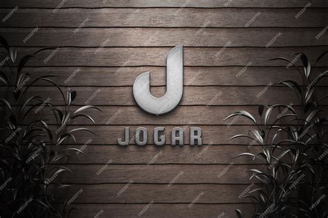 Premium Psd Psd 3d Embossed Logo Mockup Editable