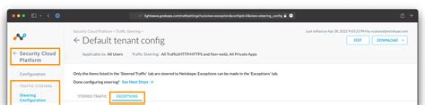 Add Bypasses In Netskope Netskope Knowledge Portal