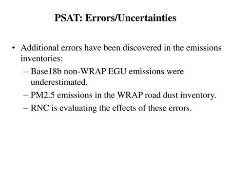 Ppt Wrap Camx Psat Source Apportionment Modeling Results Powerpoint Presentation Id6035618