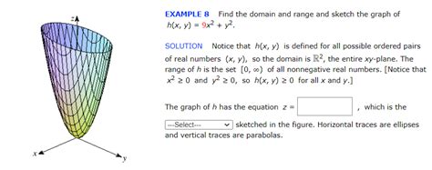 solved example 8 find the domain and range and sketch the