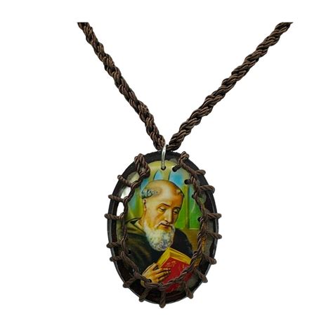 St Benedict Scapular Necklace Handmade Etsy