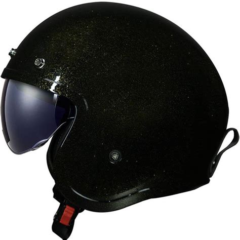 Capacete Ls2 Of599 Spitfire Disco Preto Grid Motors
