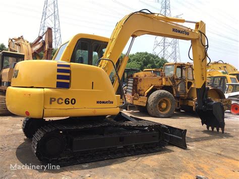 Komatsu PC60 7 Tracked Excavator For Sale China Shanghai QQ29023