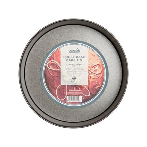 Dunelm 23cm Loose Base Cake Tin Dunelm