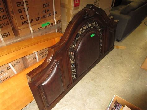 New Ornate King Size Padded Headboard