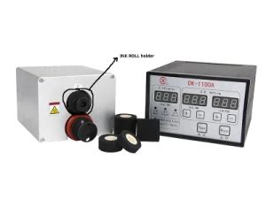 Dk1100A 1300A Ink Roll Continuous Printing Machine Hot Ink Roll Coder